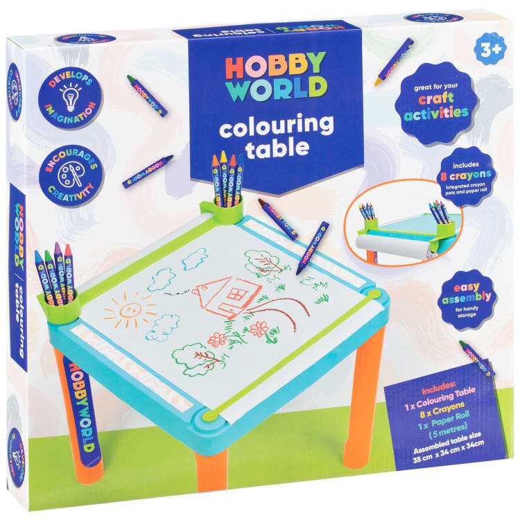 Hobby World Colouring Table – My Store